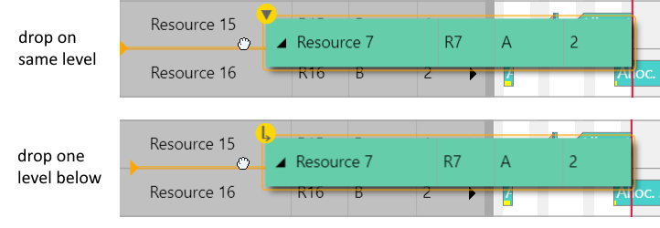 Visual Scheduling Widget for HTML5 Gantt charts - release 6.3
