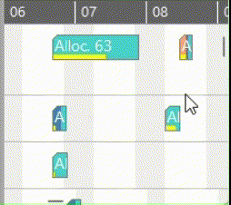 Visual Scheduling Widget for HTML5 Gantt charts - release 8.1