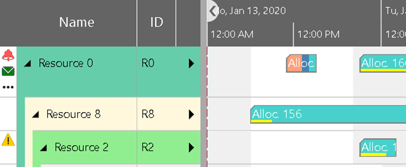 Release 5.3 of Visual Scheduling Widget for HTML5 Gantt charts