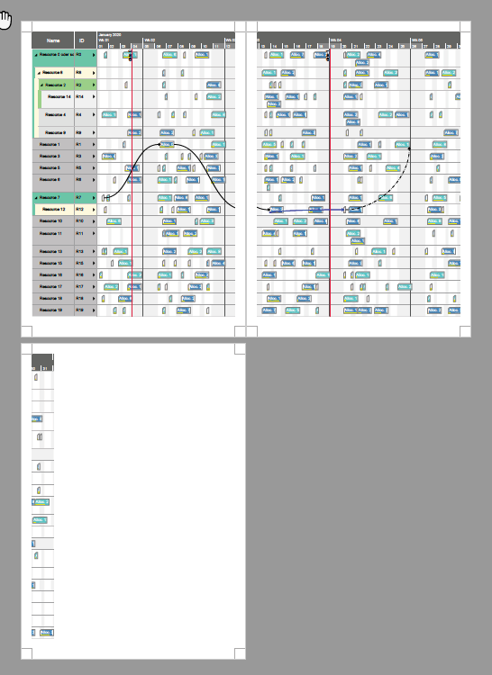 More powerful features for HTML5 Gantt charts - release 5.0 of the VSW