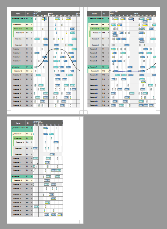 More powerful features for HTML5 Gantt charts - release 5.0 of the VSW