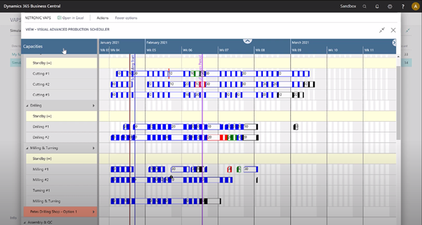 How to set up standard Business Central options to work best with the VAPS